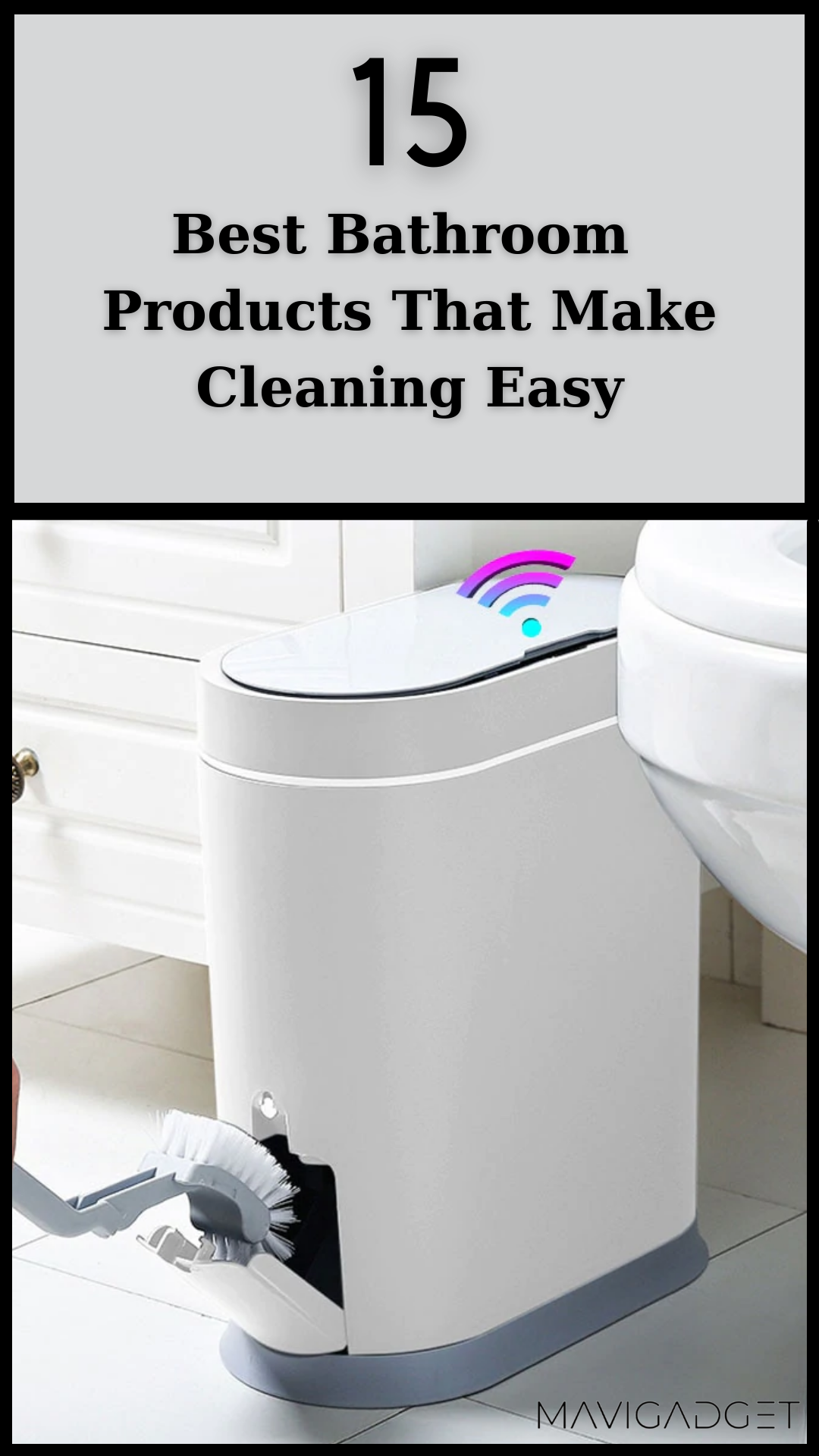 15 Best Bathroom Products That Make Cleaning Easy | Mavigadget - Blog