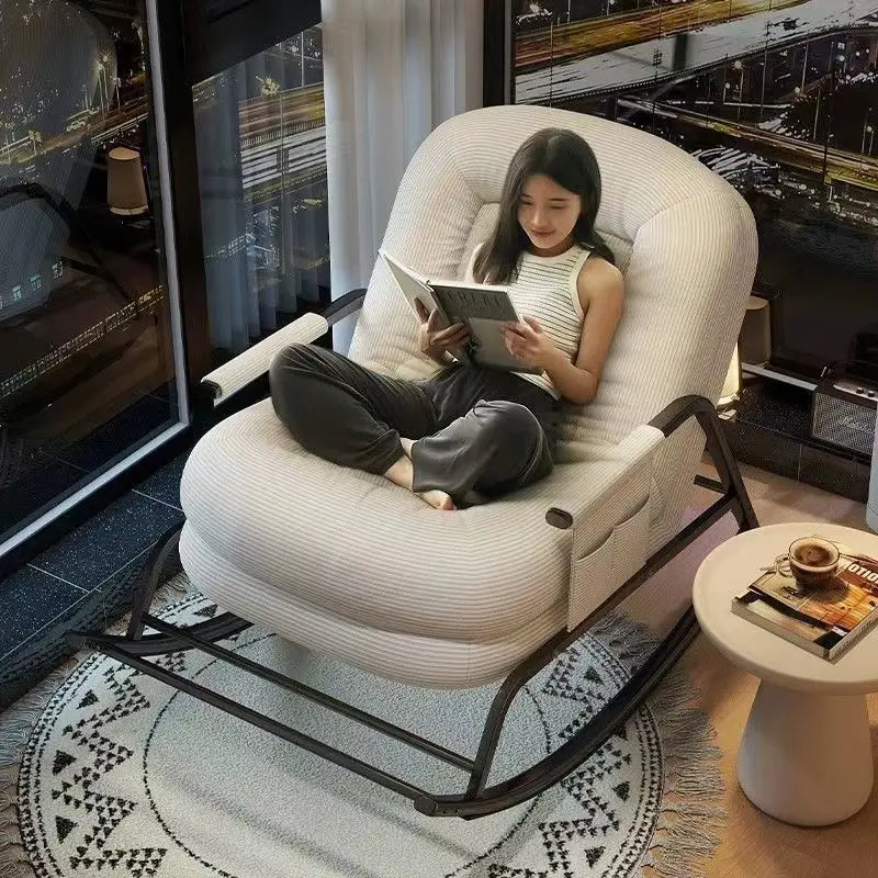 “How the Modern Luxury Relaxing Cozy Padded Rocking Chair Became the ...
