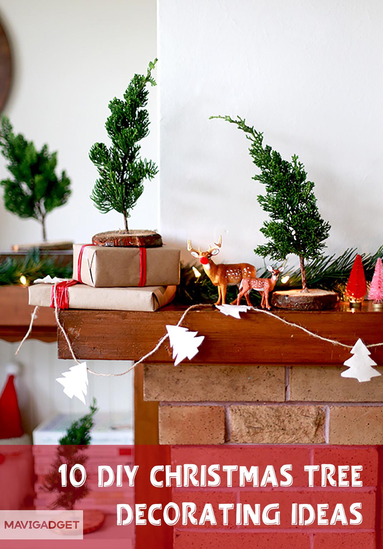 10 DIY Christmas Tree Decorating Ideas | Mavigadget - Blog
