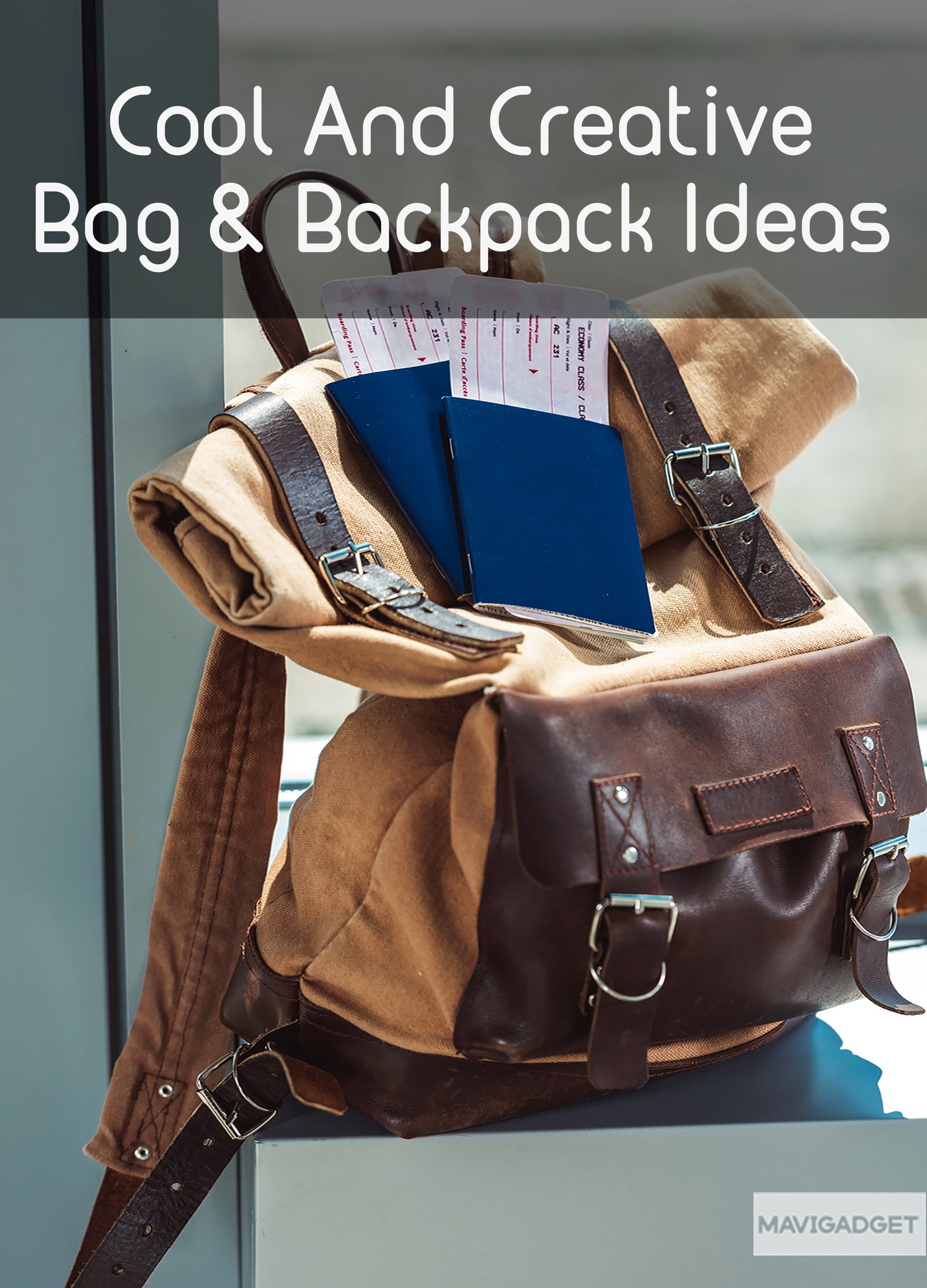 Cool And Creative Bag & Backpack Ideas | Mavigadget - Blog