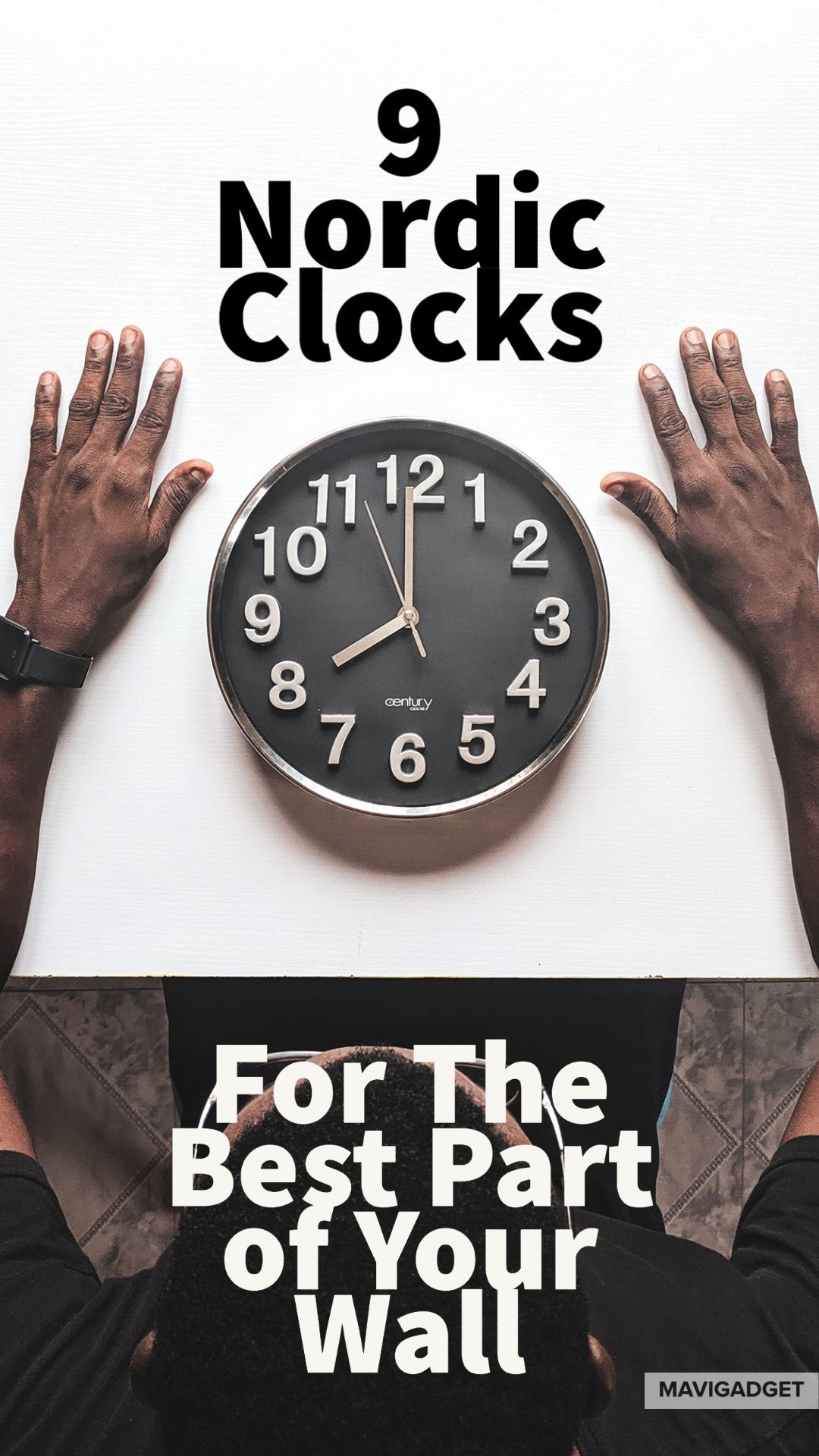 9 Nordic Clocks For The Best Part of Your Wall | Mavigadget - Blog