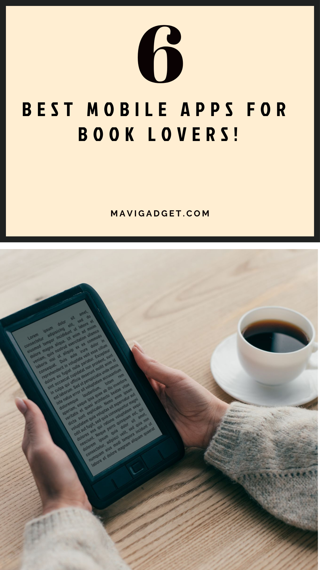 6 Best Mobile Apps for Book Lovers! | Mavigadget - Blog
