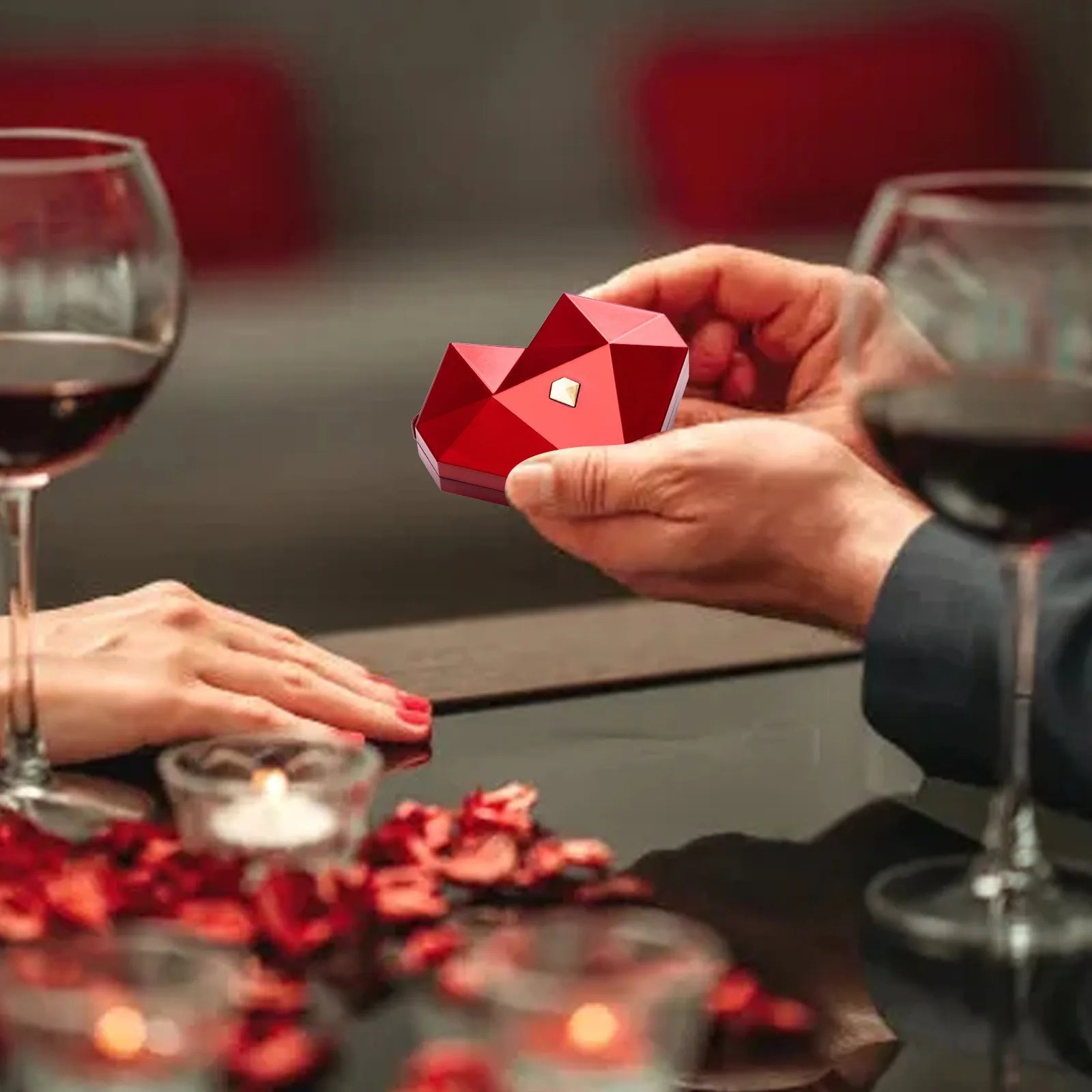 “Unveiling Romance: The Elegant Allure of the Prism Heart Surprise Love ...