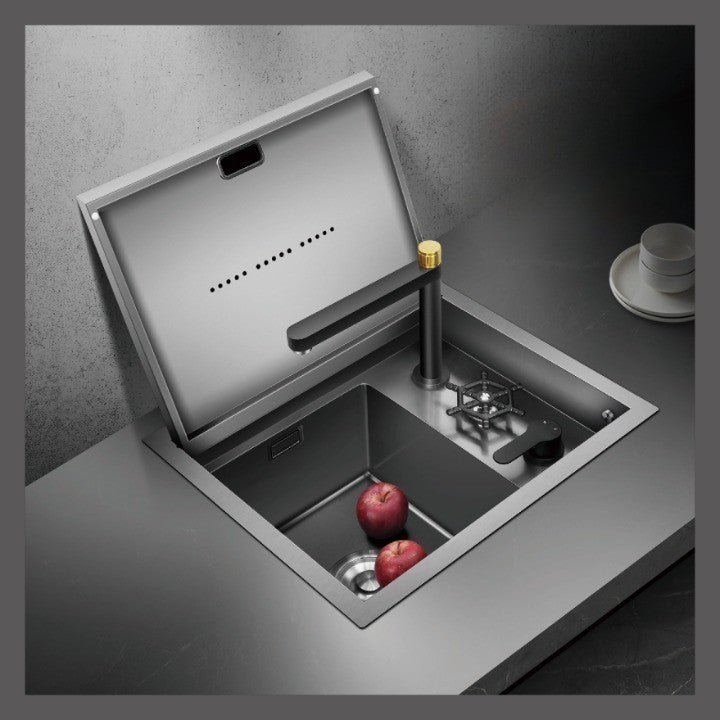 “Transform Your Kitchen with the Eco-Friendly Dual-Compartment Waste ...