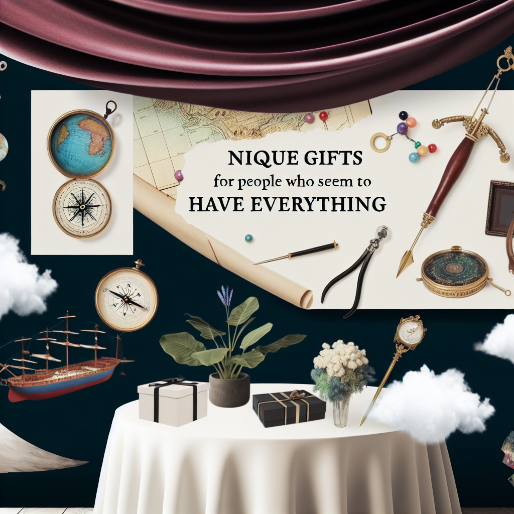 Discover Unique Gifts for the Person Who Has Everything: Innovative and ...