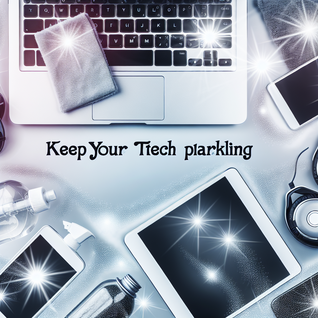 Keep Your Tech Sparkling: A Simple Guide to Cleaning Gadgets Safely ...