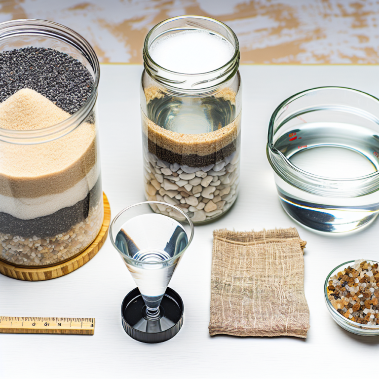 DIY Water Filtration Experiment: Build Your Own Water Filter ...