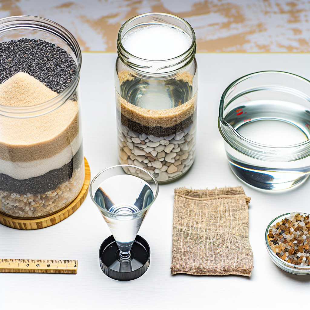 DIY Water Filtration Experiment: Build Your Own Water Filter ...