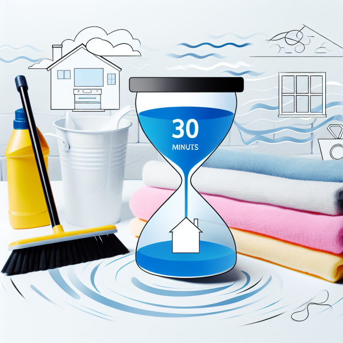 30-Minute House Cleaning: Your Daily Guide to a Sparkling Home ...