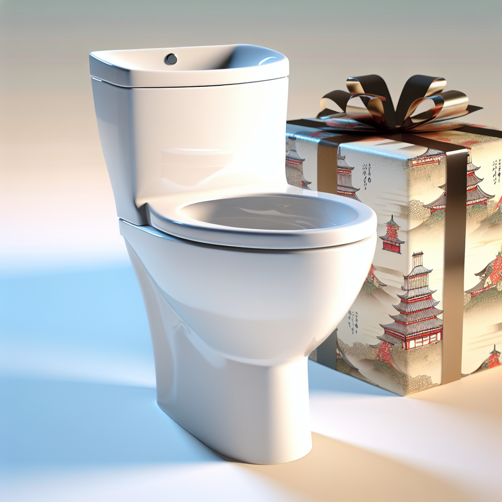 Elevate Your Gifting Game: The Modern Japanese Toilet with a Built-in ...