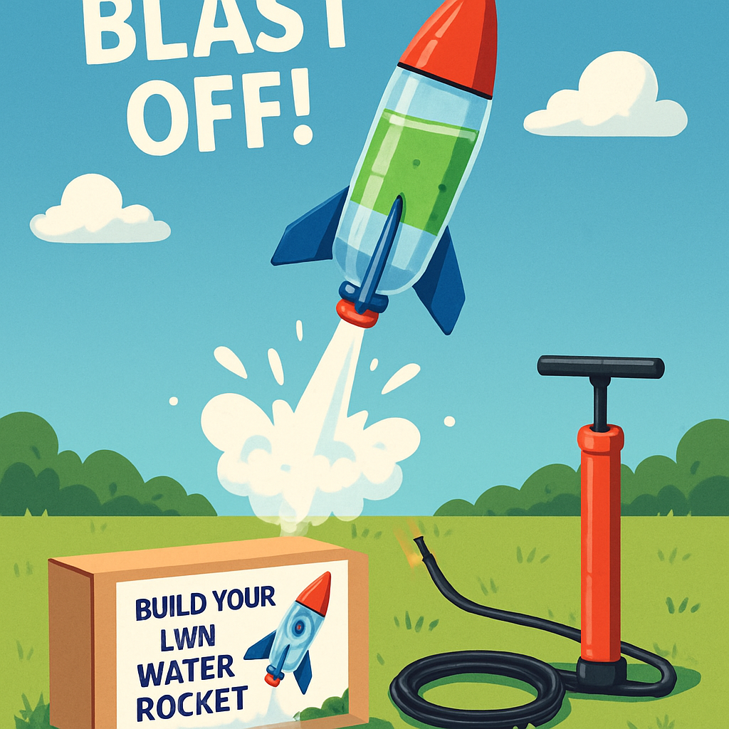 Blast Off! Build Your Own Water Rocket: A Fun Gift Idea for All Ages ...
