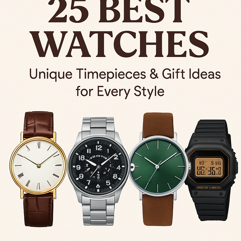 25 Best Watches: Unique Timepieces & Gift Ideas for Every Style ...