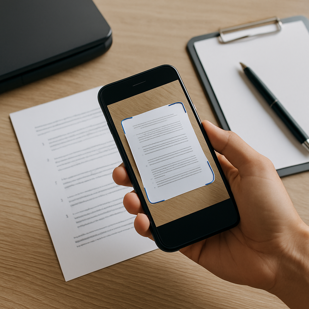 Scan Documents with Your Phone: A Simple Guide to Digital Documents ...