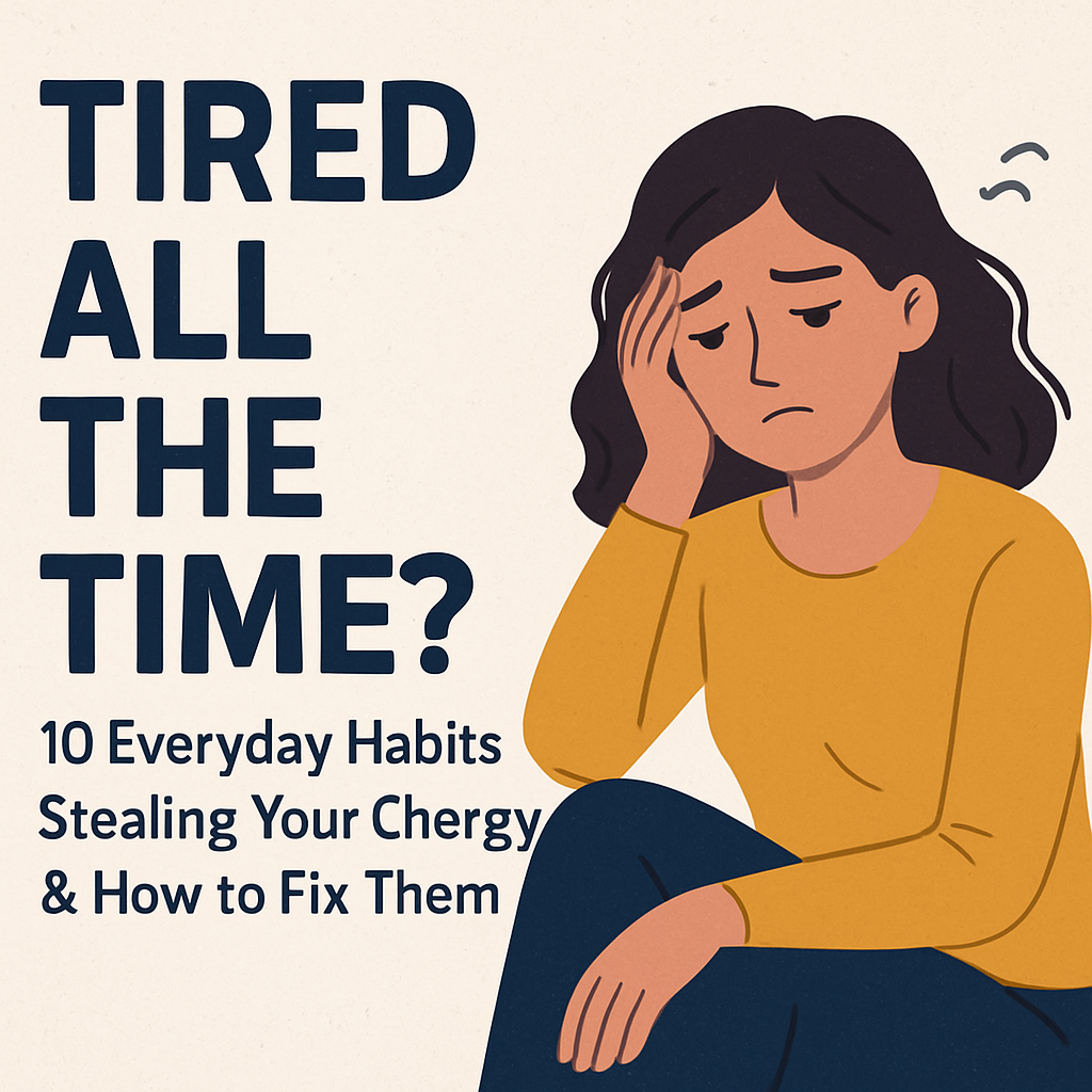 Tired All the Time? 10 Everyday Habits Stealing Your Energy & How to ...