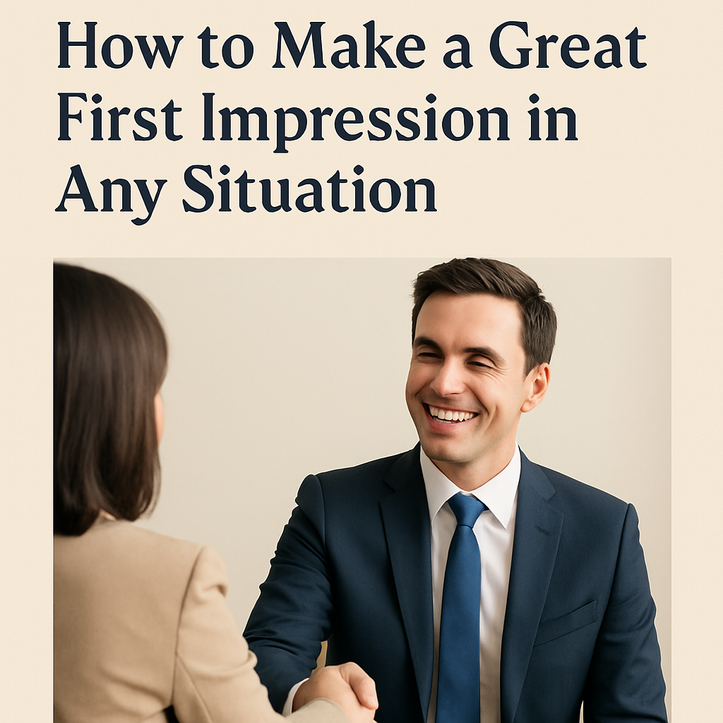 Master First Impressions: How to Make a Great First Impression in Any Situation | Mavigadget - Blog