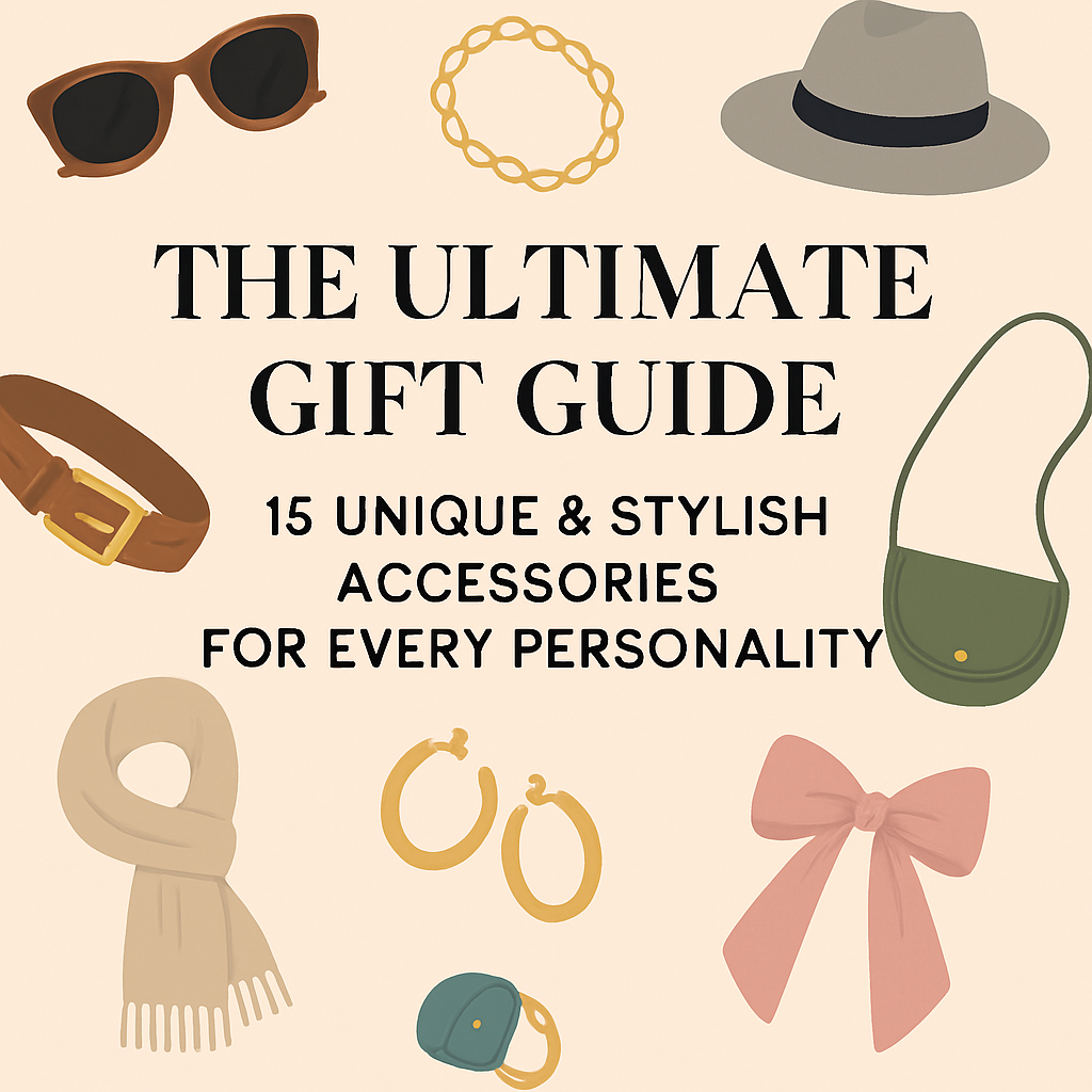 The Ultimate Gift Guide: 15 Unique & Stylish Accessories for Every ...