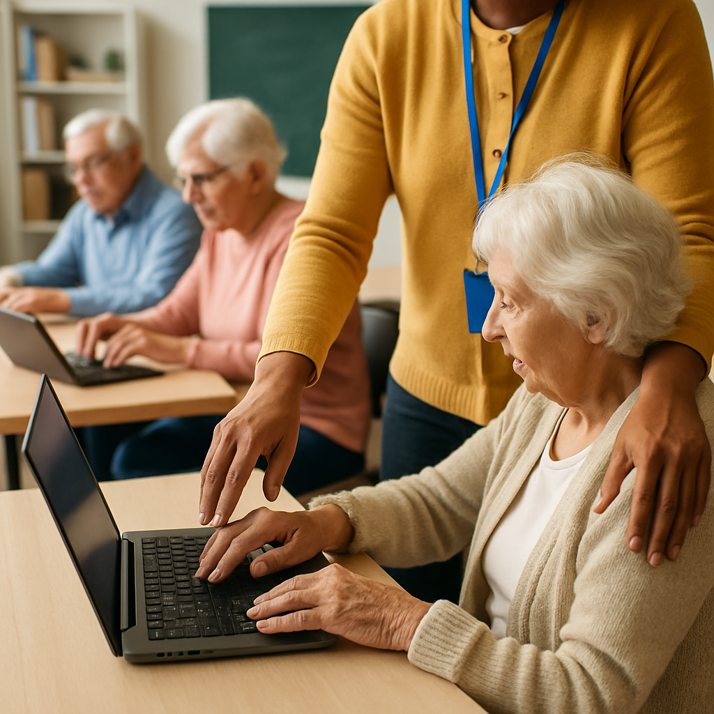 Empowering Seniors with AI: Technology Classes for Older Adults | Mavigadget - Blog