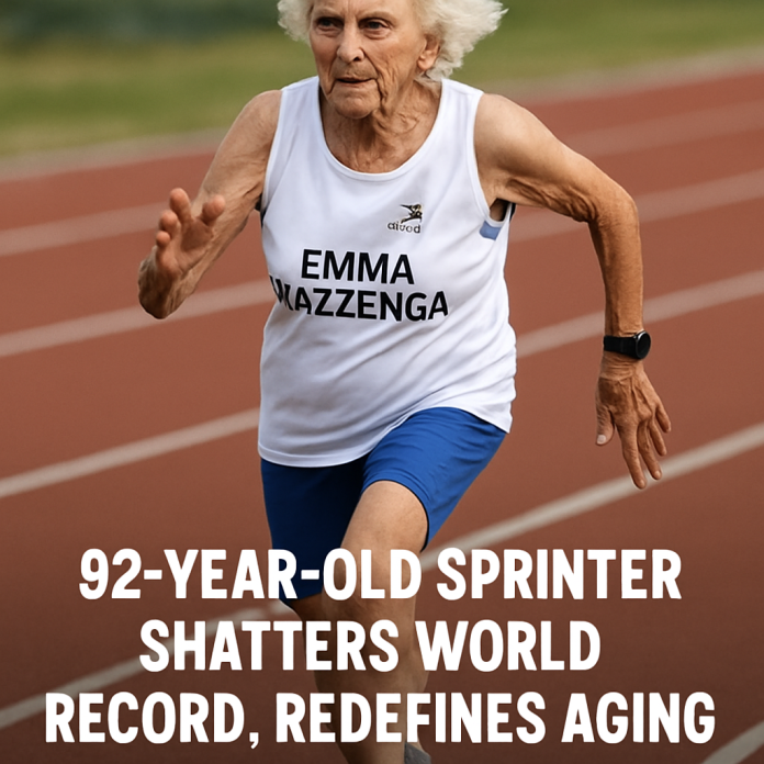 Emma Mazzenga: 92-Year-Old Sprinter Shatters World Record, Redefines ...