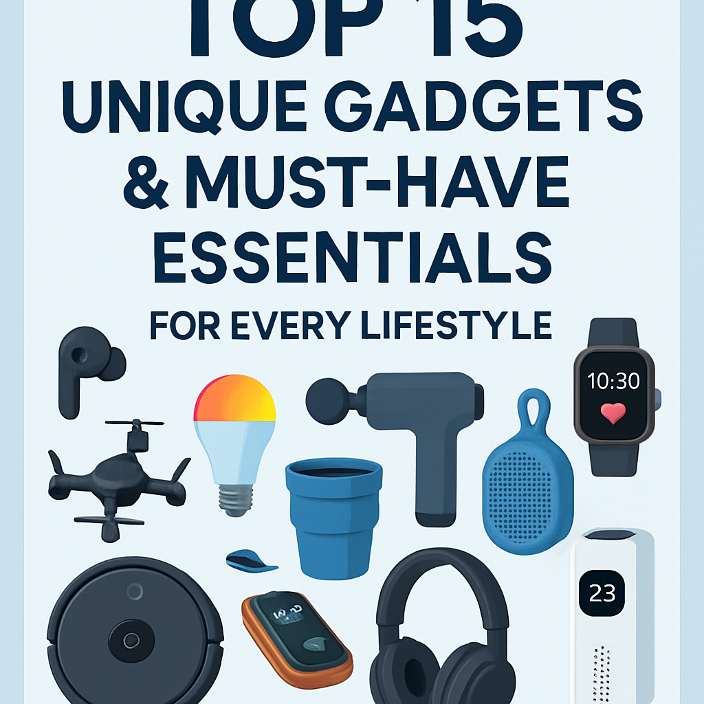 Top 15 Unique Gadgets & Must-Have Essentials for Every Lifestyle ...