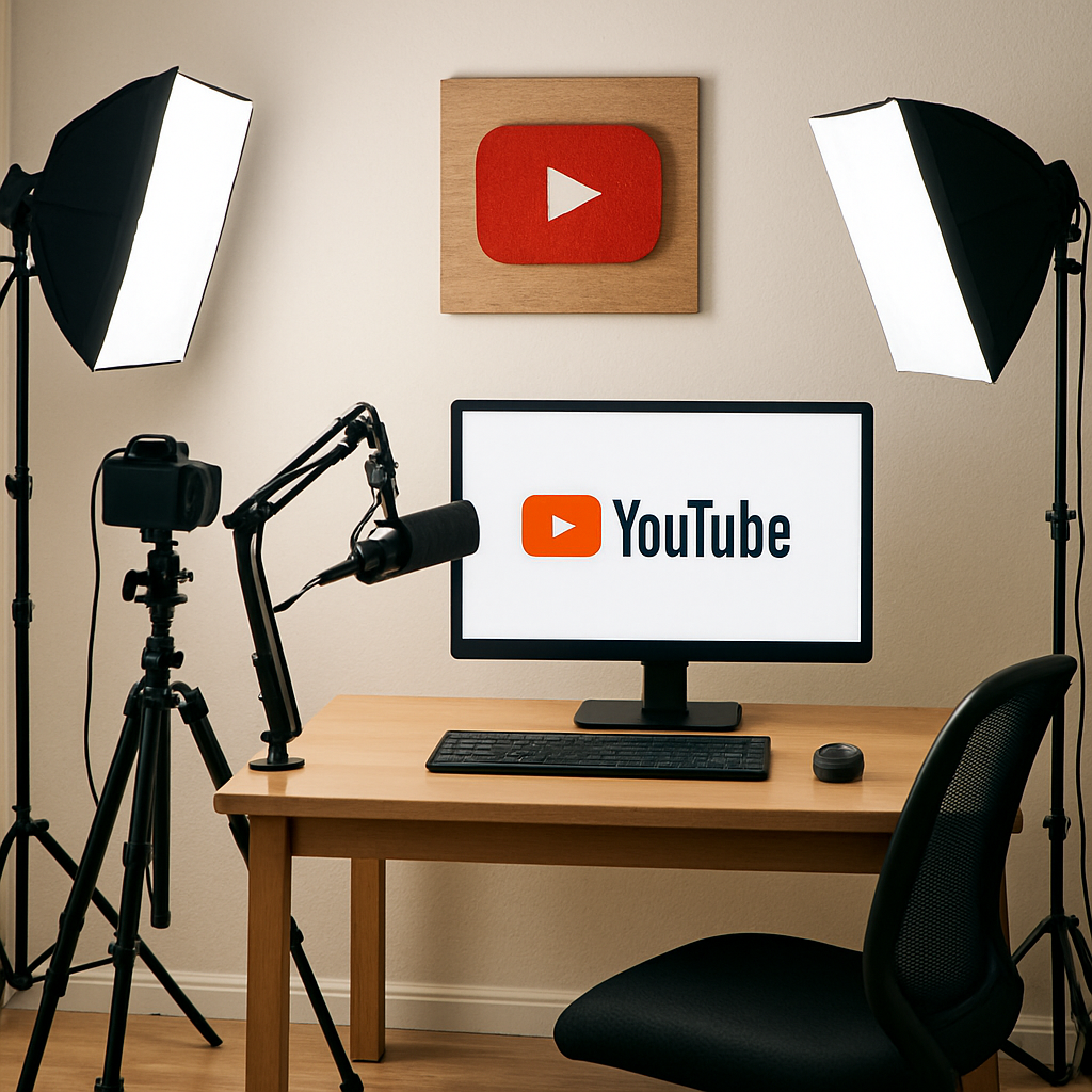 Build Your First YouTube Studio at Home: A Simple, Budget-Friendly ...