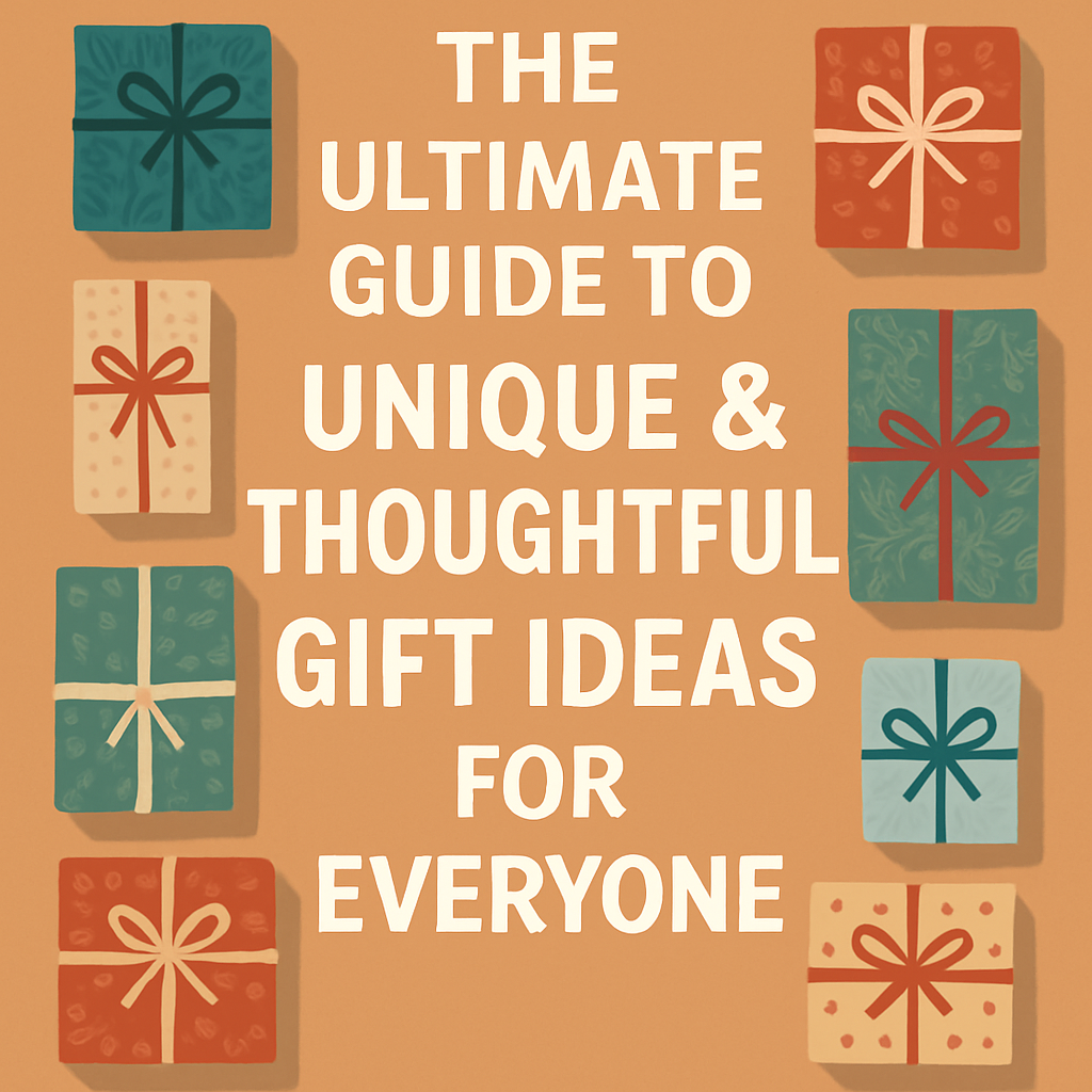 The Ultimate Guide to Unique & Thoughtful Gift Ideas for Everyone ...
