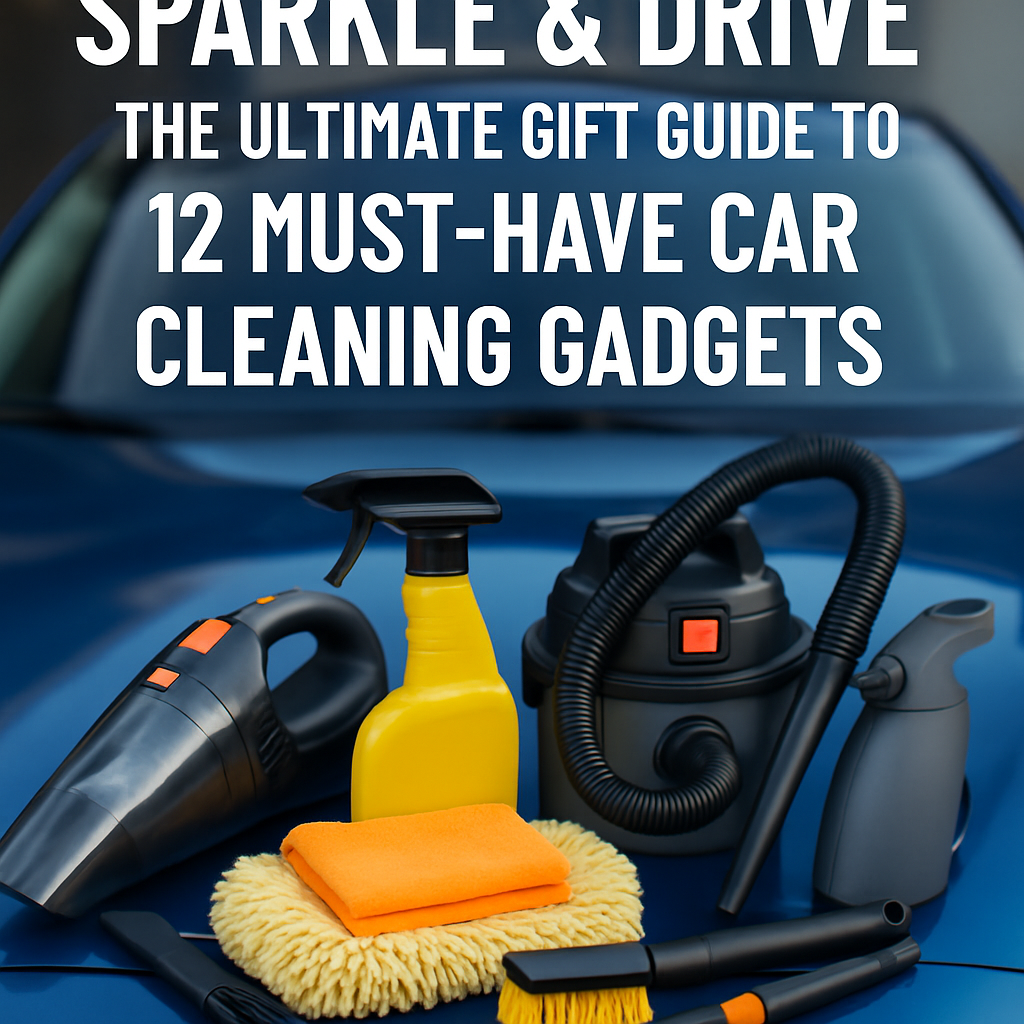 Sparkle & Drive: The Ultimate Gift Guide to 12 Must-Have Car Cleaning ...