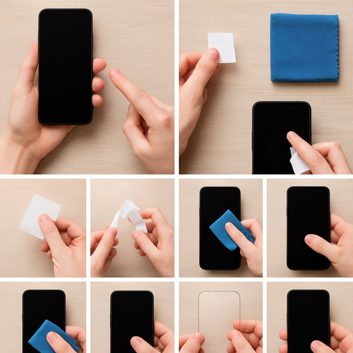 8 Simple Steps to a Crystal-Clear, Damage-Free Phone Screen ...