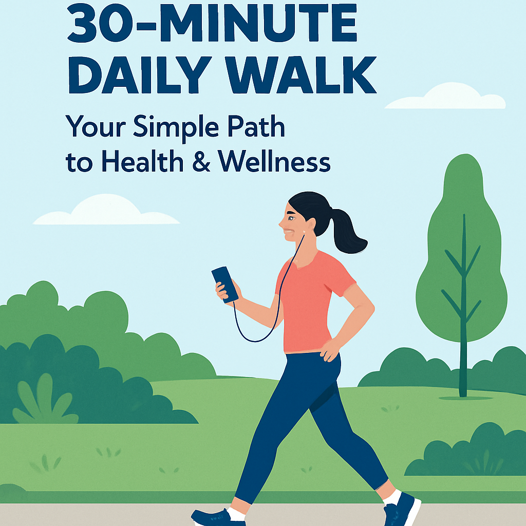 30-Minute Daily Walk: Your Simple Path to Health & Wellness ...