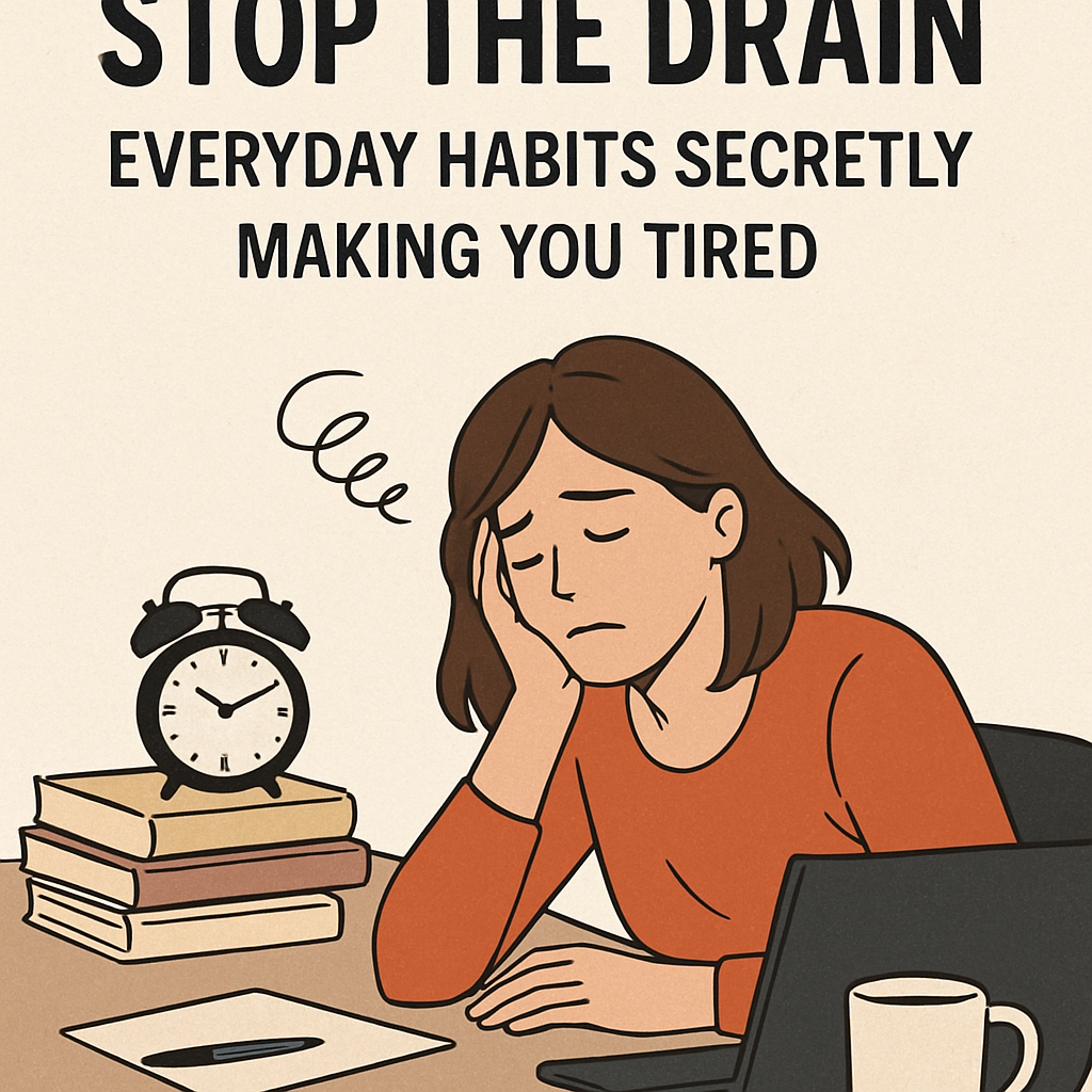 Stop the Drain: Everyday Habits Secretly Making You Tired | Mavigadget ...