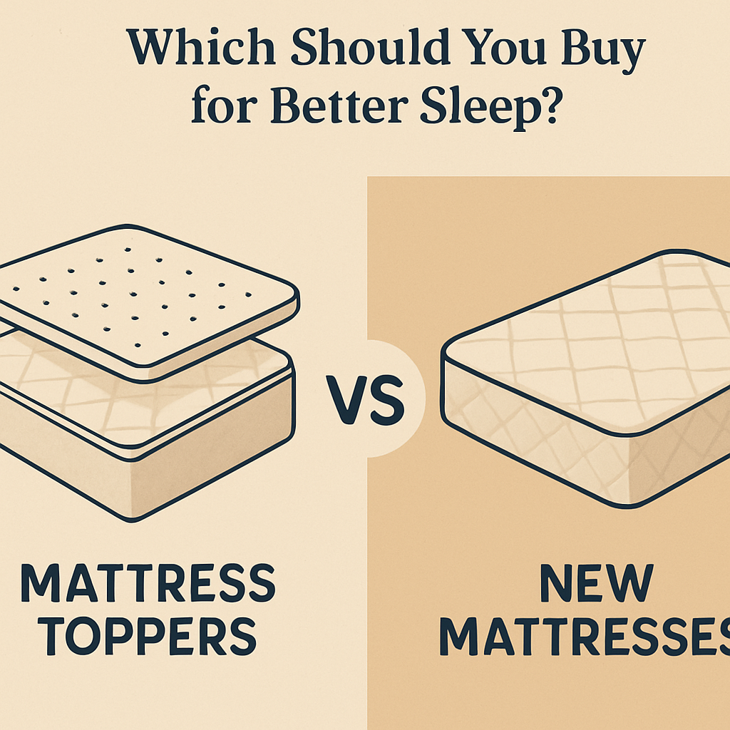 Mattress Toppers vs New Mattresses: Which Should You Buy for Better ...