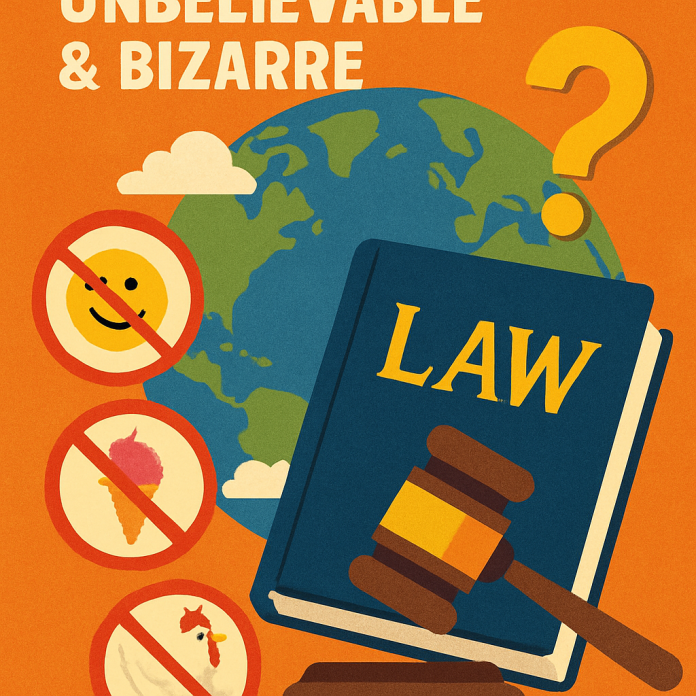 Strange Laws That Still Exist Around The World: Unbelievable & Bizarre ...