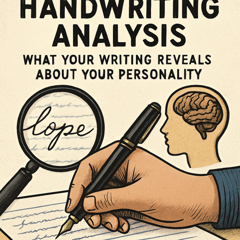 Handwriting Analysis: What Your Writing Reveals About Your Personality ...