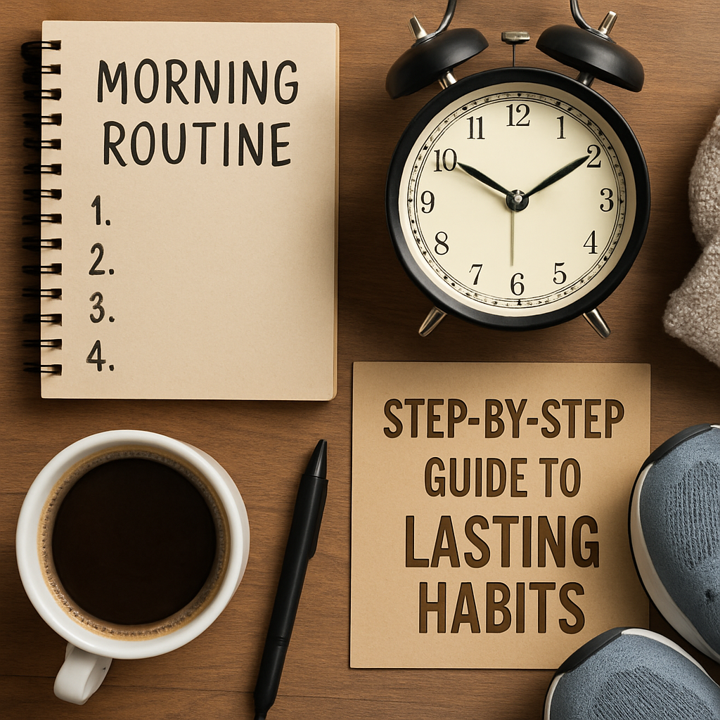 The Stick-With-It Morning Routine: Your Step-by-Step Guide to Lasting ...