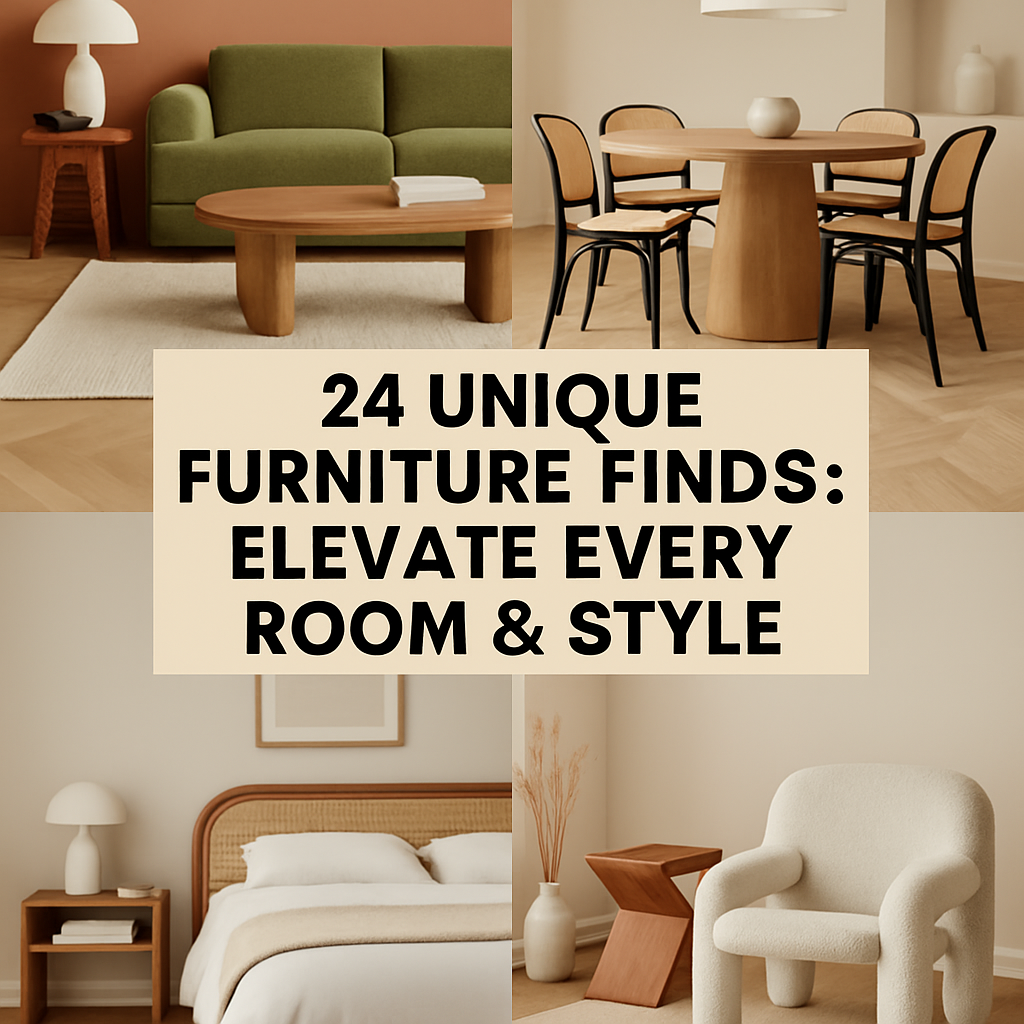 24 Unique Furniture Finds: Elevate Every Room & Style | Mavigadget - Blog