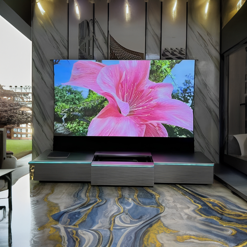Motorized Laser TV Console Cabinet: The Ultimate Home Theater ...