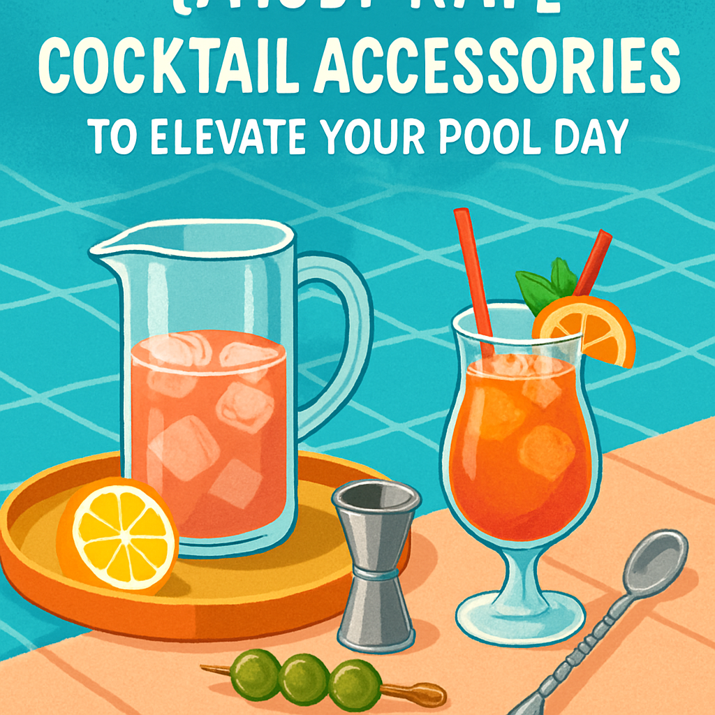 13 Must-Have Cocktail Accessories to Elevate Your Pool Day | Mavigadget ...