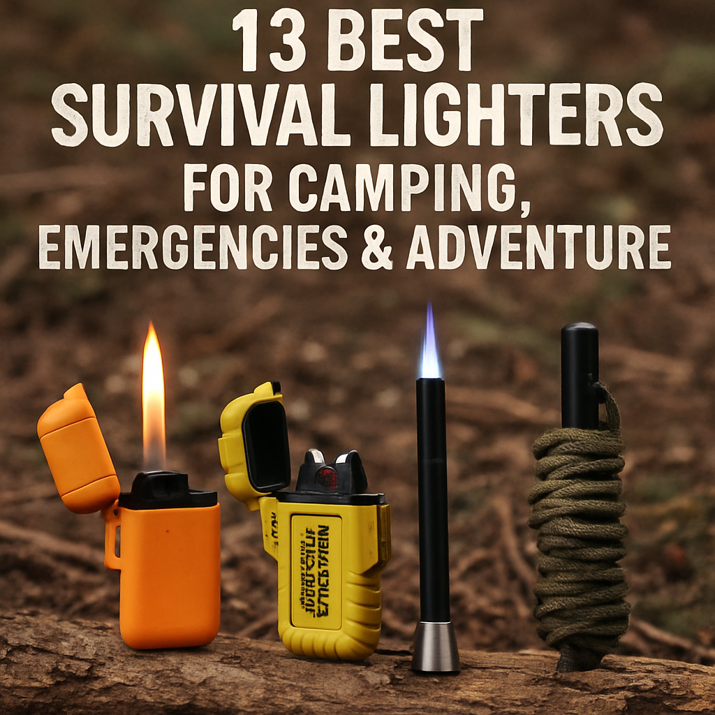 13 Best Survival Lighters for Camping, Emergencies & Adventure ...