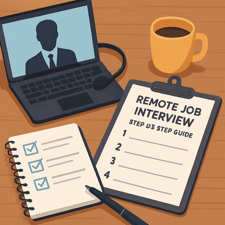 Master Your Remote Job Interview: The Ultimate Step-by-Step Preparation Guide | Mavigadget - Blog