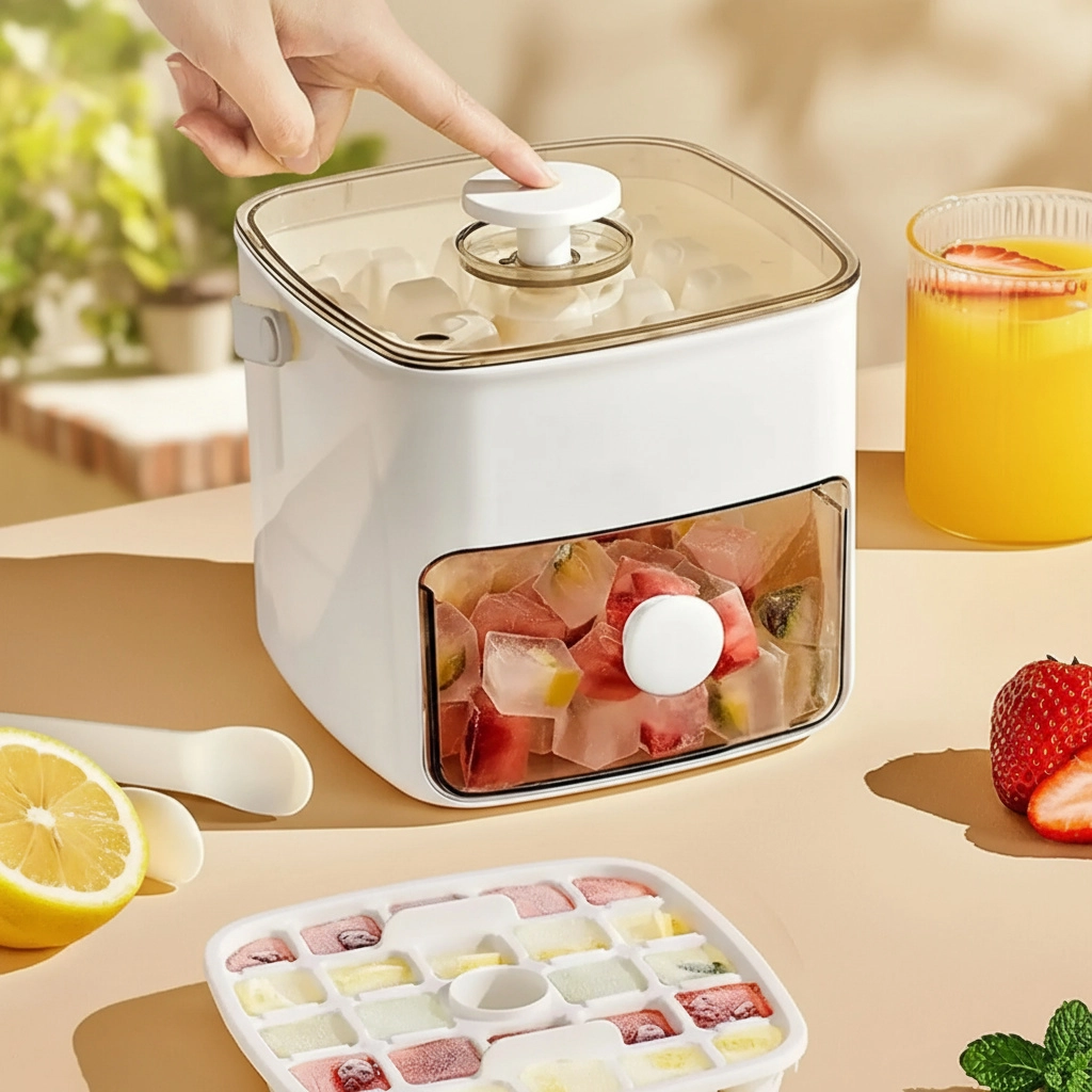 Easy Pop Out Ice Cube Maker Box: The Ultimate Kitchen Gadget & Unique ...