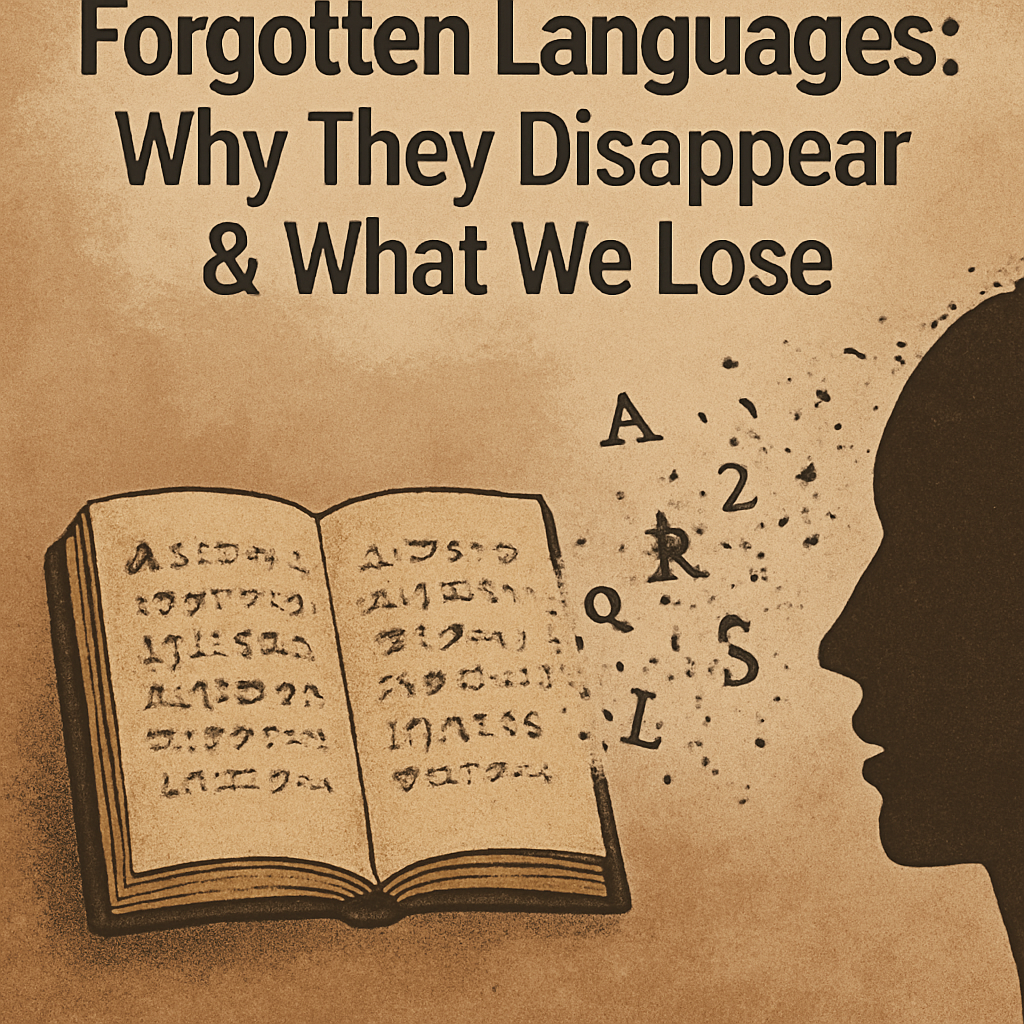 Forgotten Languages: Why They Disappear & What We Lose | Mavigadget - Blog