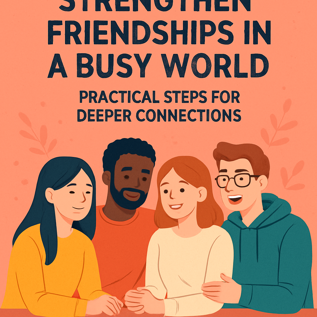 Strengthen Friendships in a Busy World: Practical Steps for Deeper ...