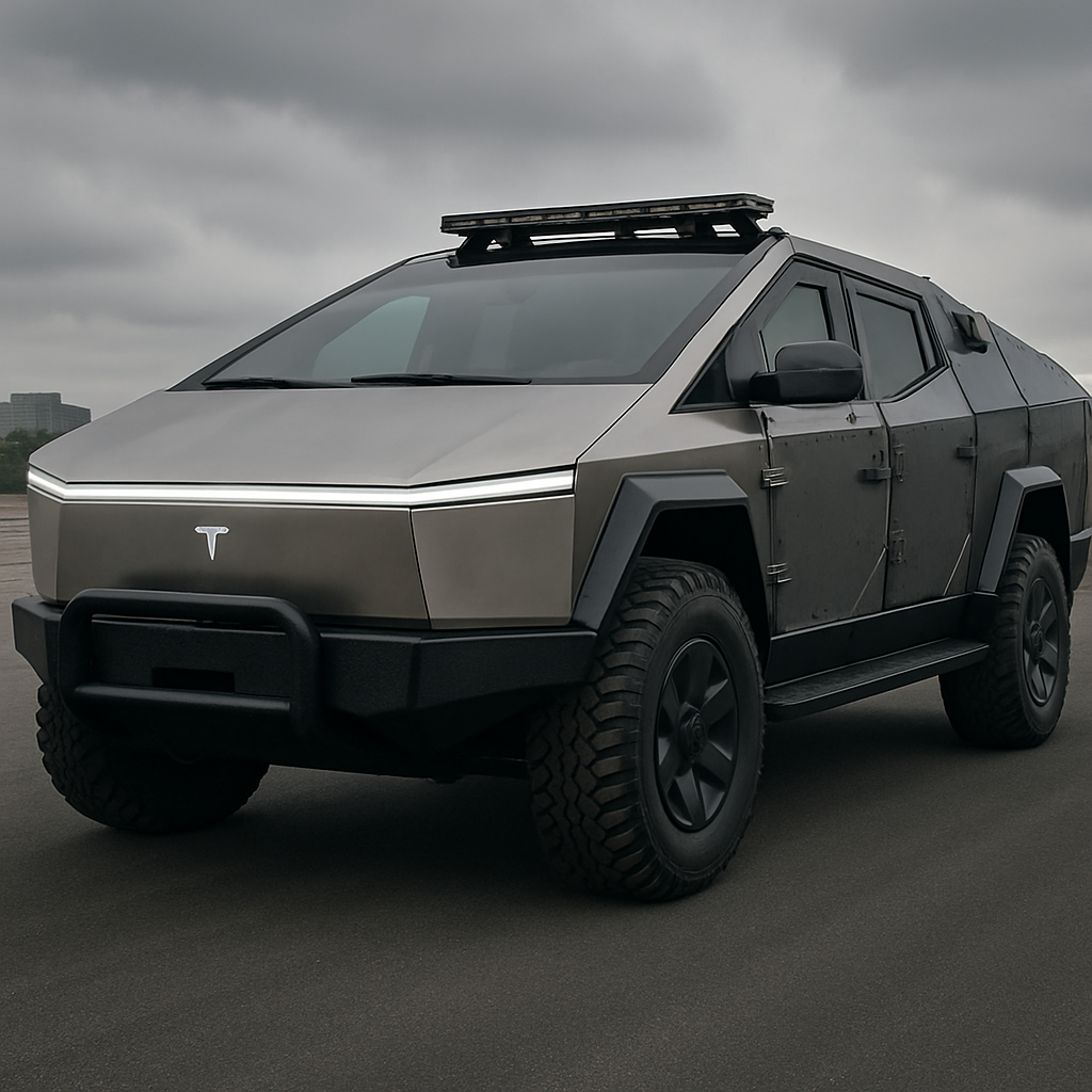 Armored Tesla Cybertrucks: Elite Security Meets Radical Style ...
