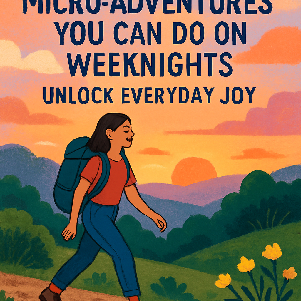 Micro-Adventures You Can Do on Weeknights: Unlock Everyday Joy ...