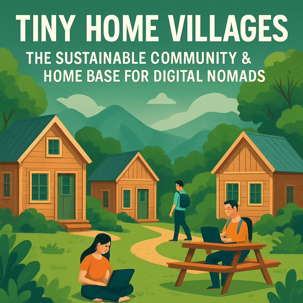 Tiny Home Villages: The Sustainable Community & Home Base for Digital ...