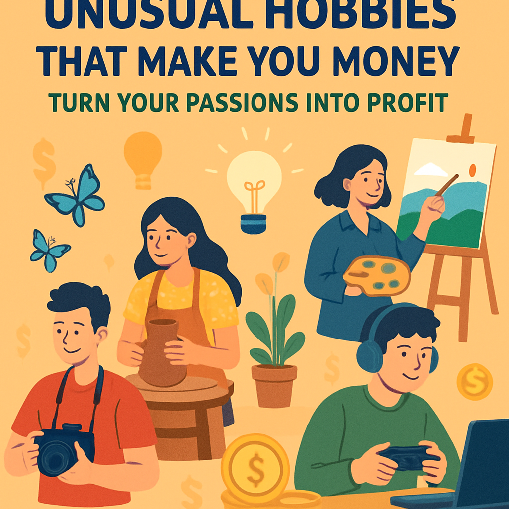 Unusual Hobbies That Make You Money: Turn Your Passions Into Profit ...