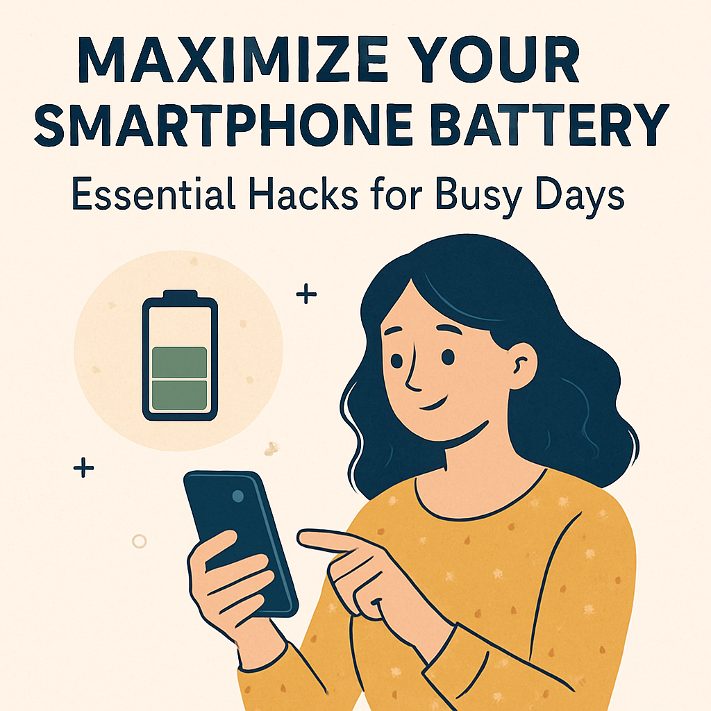 Maximize Your Smartphone Battery: Essential Hacks for Busy Days ...