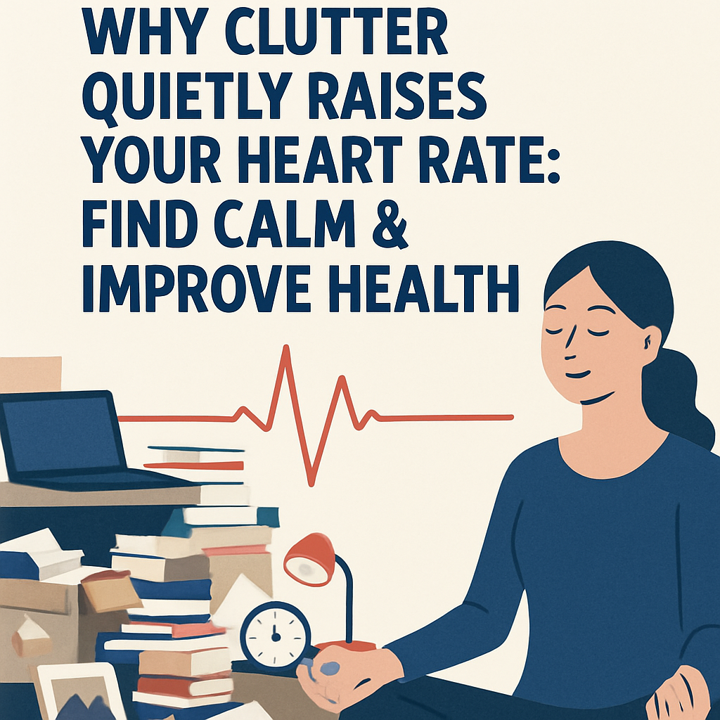 Why Clutter Quietly Raises Your Heart Rate: Find Calm & Improve Health ...