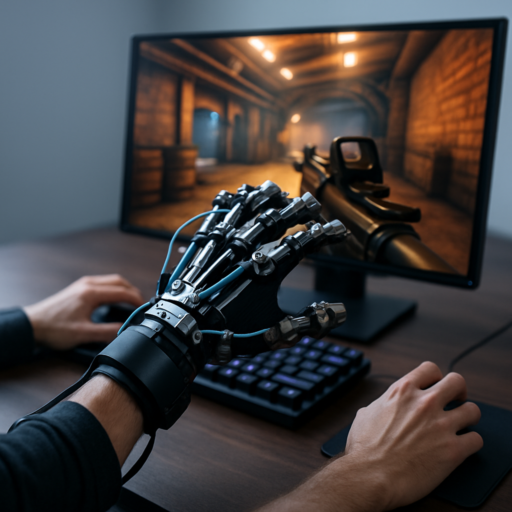 Robotic Exoskeleton: Revolutionizing Gaming Aim with Ultimate Precision ...