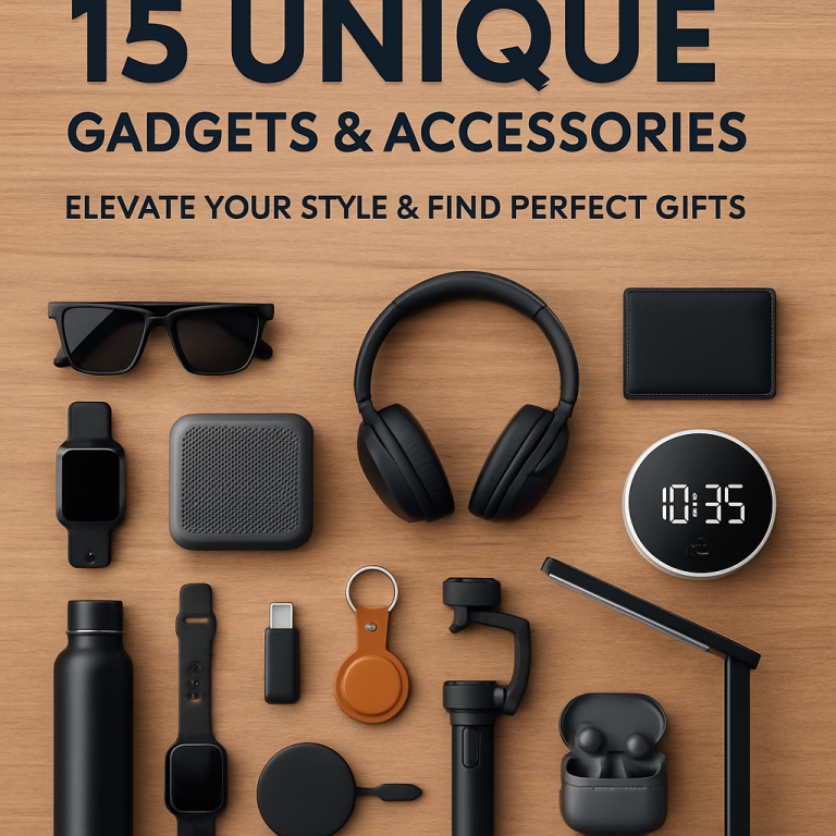 15 Unique Gadgets & Accessories: Elevate Your Style & Find Perfect ...