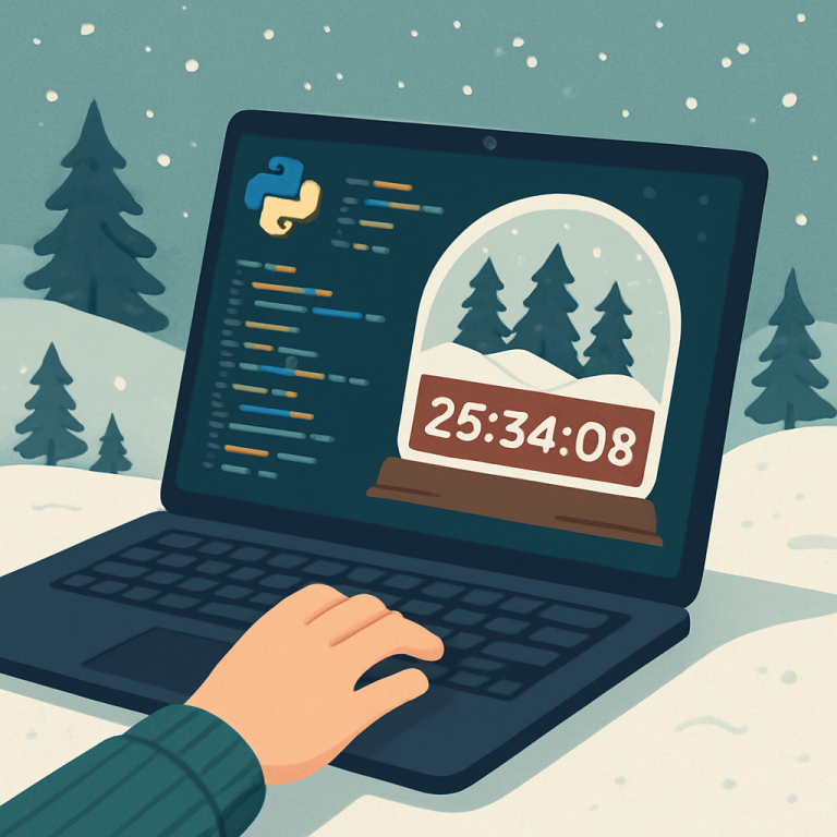 Build Your Own Festive Winter Countdown Timer with Python (Step-by-Step ...